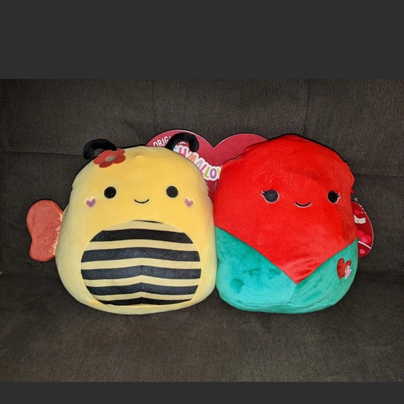 Squishmallows | Toys | Walsh Rose And Sunny Bee Squishmallow | Poshmark